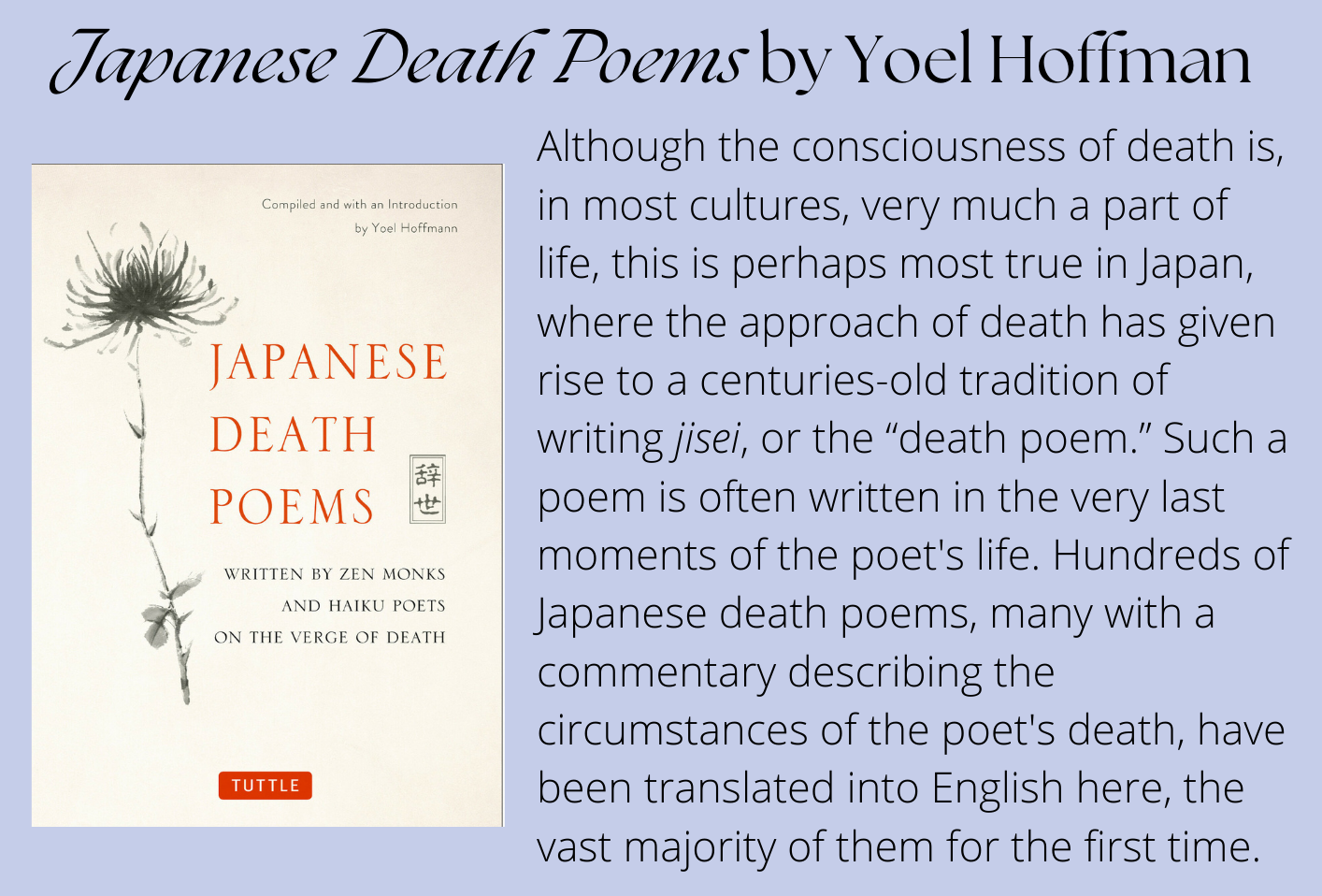 Five Books to Celebrate National Poetry Month - Tuttle Publishing